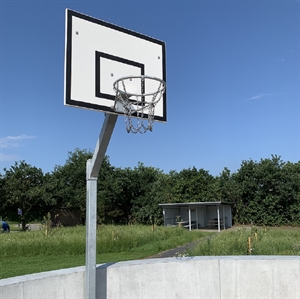 Mini basketball kurv i rød. Ø 33 cm. Køb her på tilbud